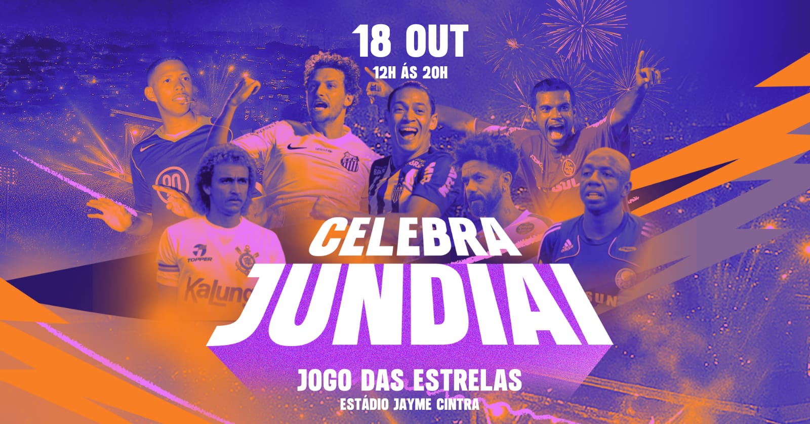 Jogo das Estrelas reúne futebol, música e fé no Estádio Jayme Cintra